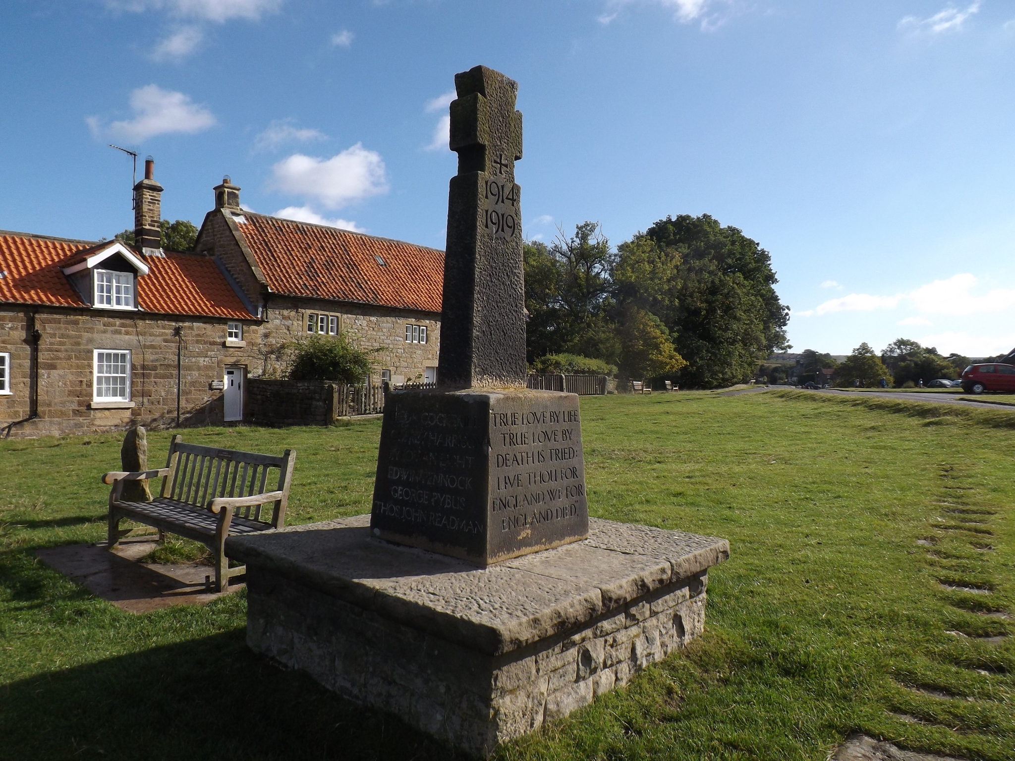 Goathland village war memorial - War Memorials Online